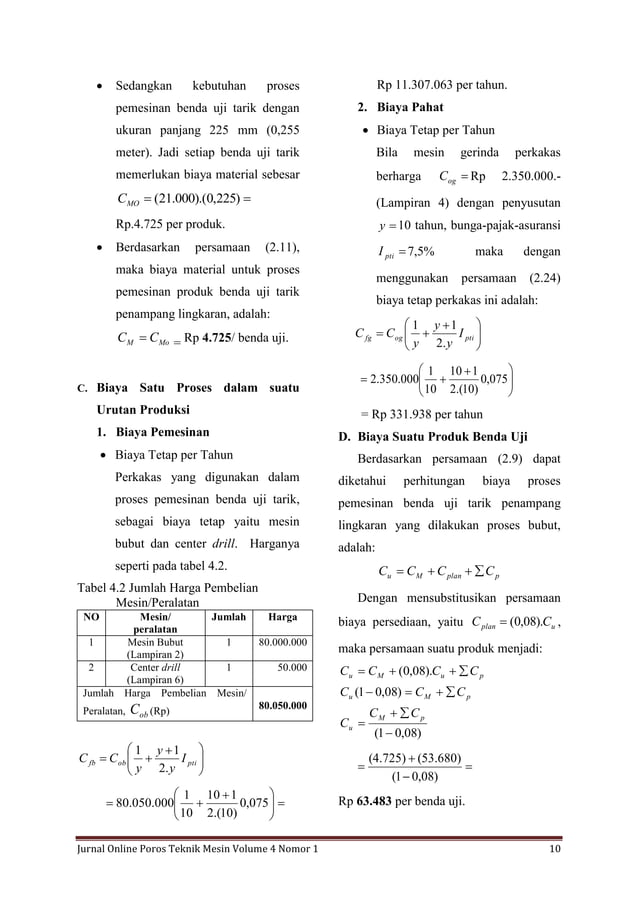 Dasar teori bengkel | PDF
