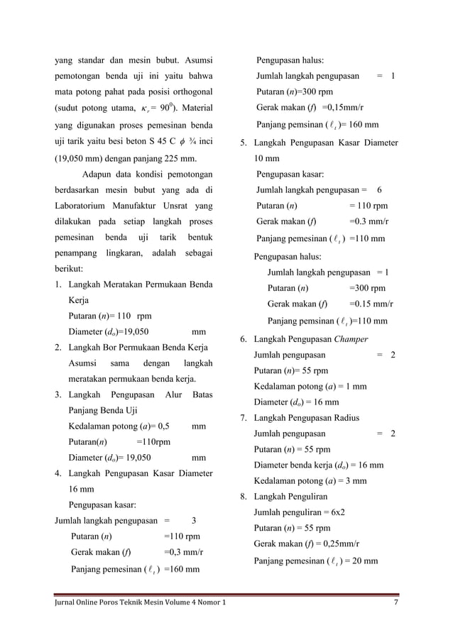 Dasar teori bengkel | PDF
