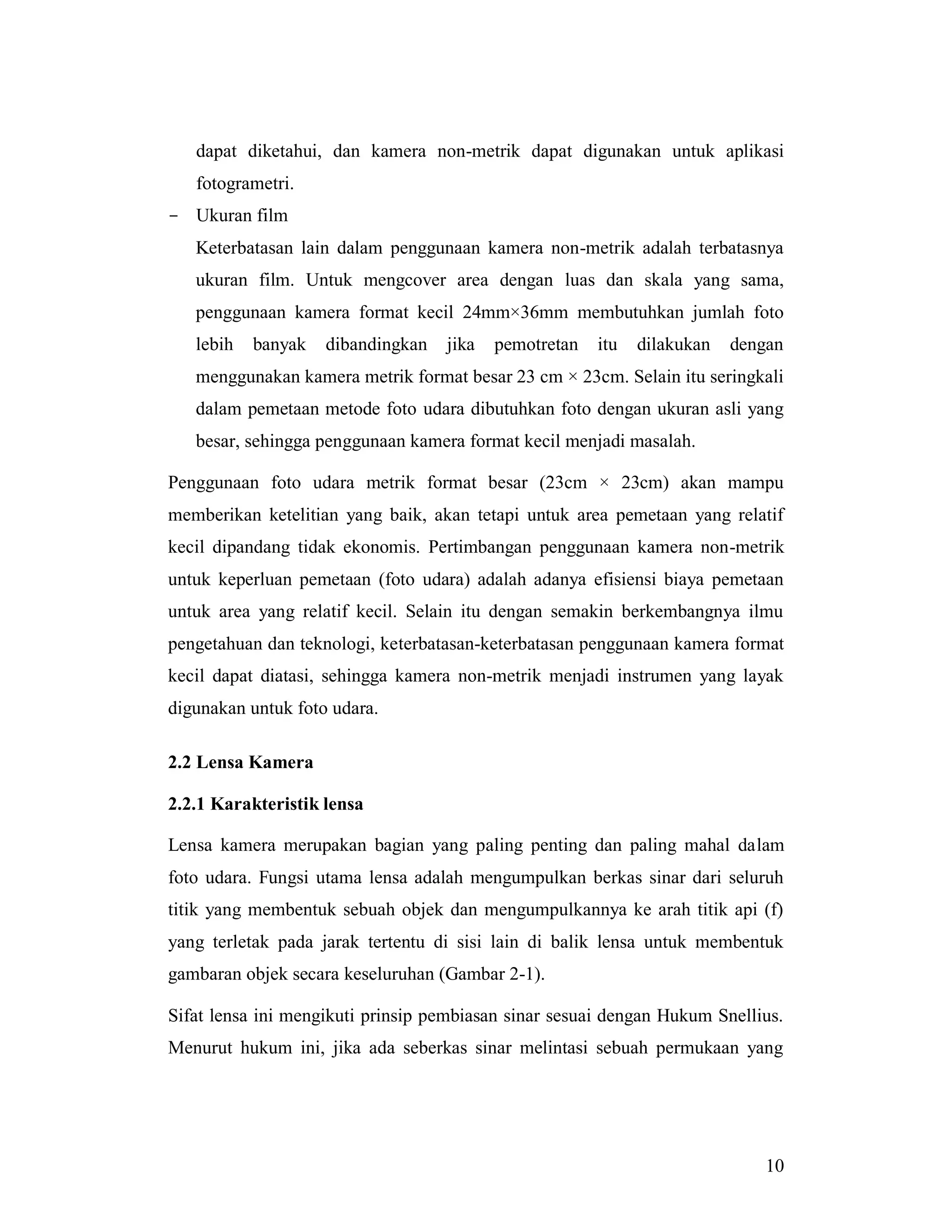 Dasar teori kamera digilib itb | PDF