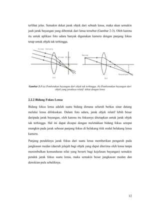 Dasar teori kamera digilib itb | PDF