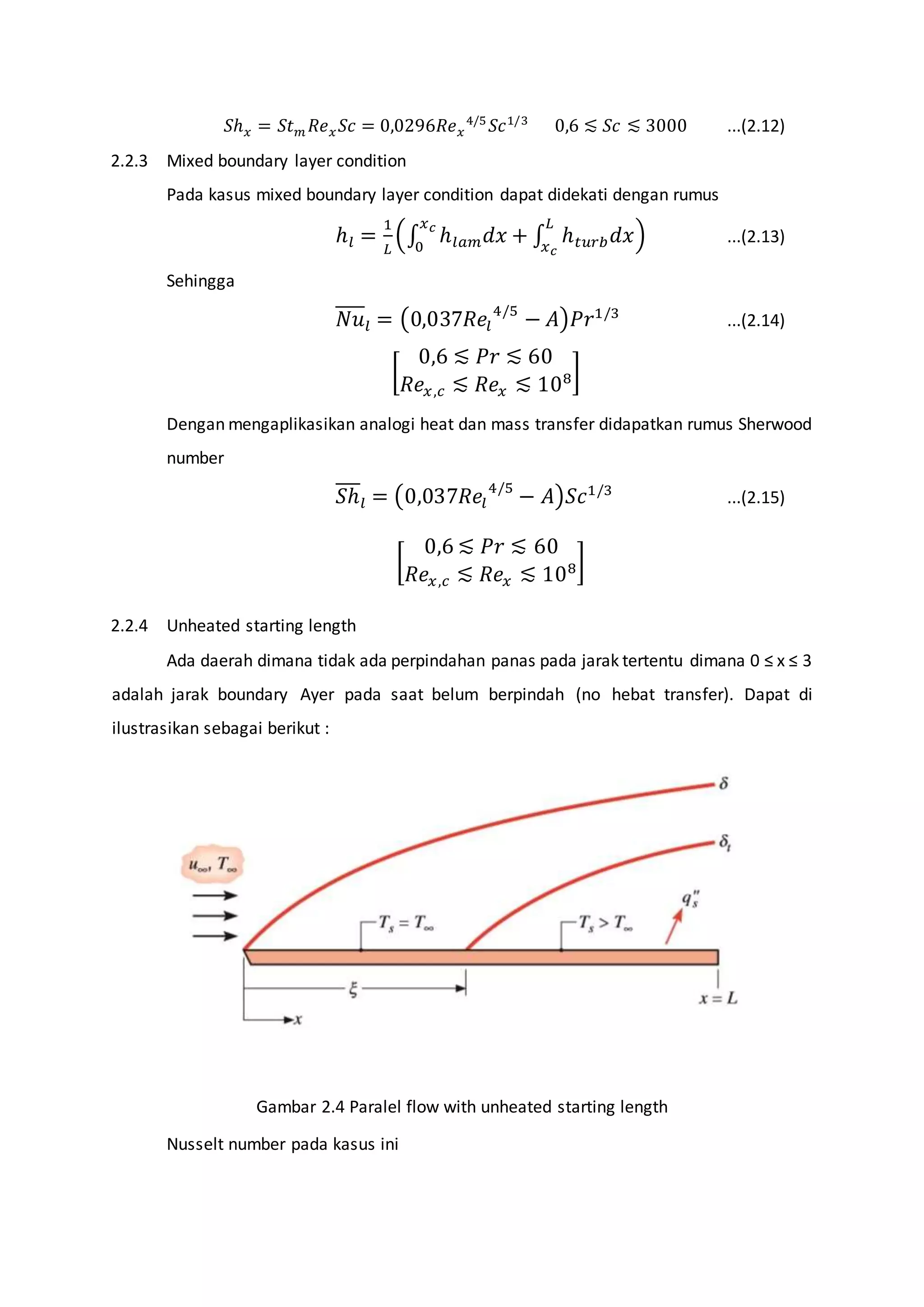 Dasar teori konveksi | DOCX