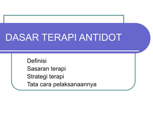 Dasar Terapi Antidotum.ppt