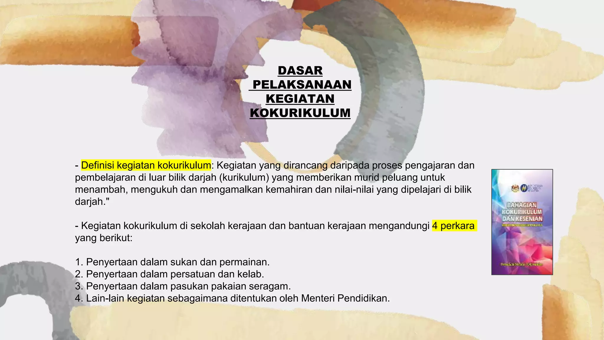 GKKO1062 : DASAR UTAMA KOKURIKULUM | PPTX