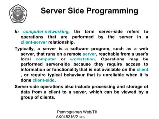 Dasar web dan html | PPT