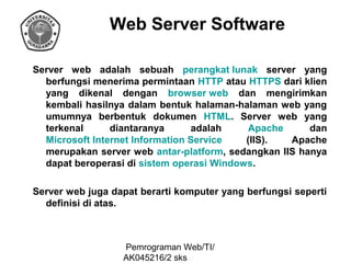 Dasar web dan html | PPT