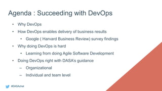 SUCCEEDING WITH DEVOPS DEVOPS | PPT
