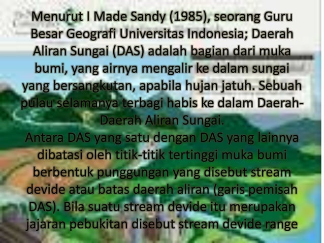 Das ( daerah aliran sungai ) | PPTX