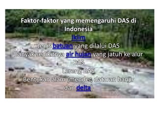Das ( daerah aliran sungai ) | PPTX