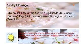 Dias da semana 6 ano | PPTX