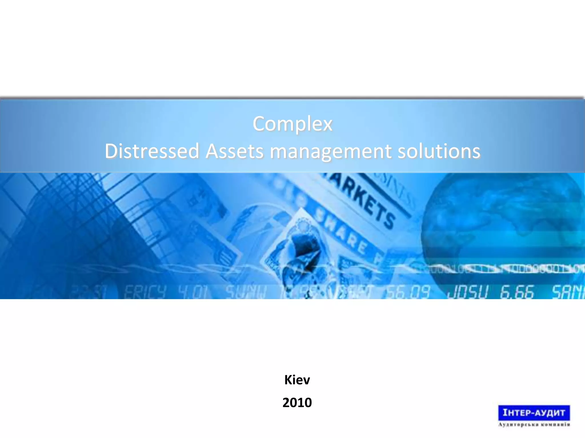 Distressed Assets Management | PPSX