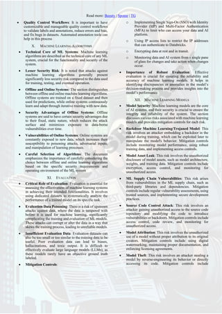 The Databricks AI Security Framework (DASF) | PDF