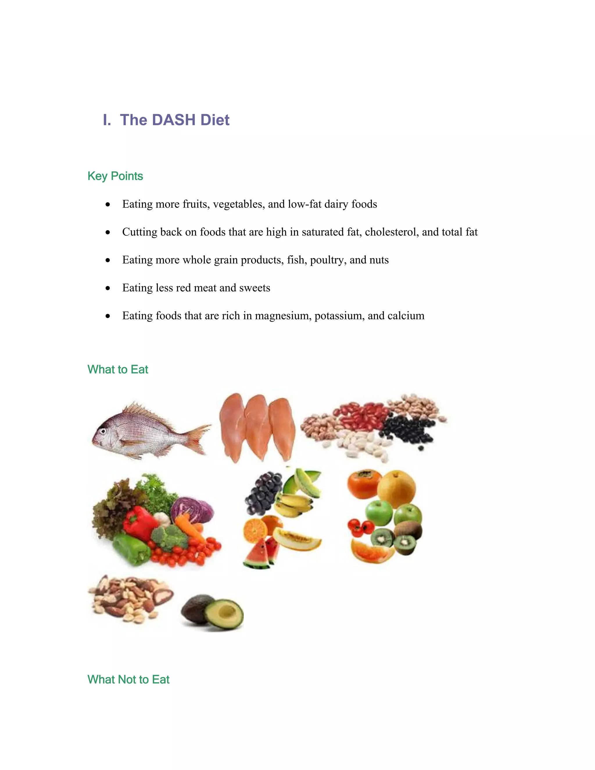 DASH Diet : 100 Recipes | PDF