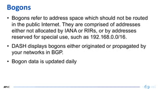 DASH - Your Network Health Dashboard, presented by Anna Mulingbayan | PDF