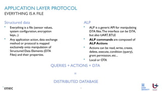 Dash7 alliance protocol - where rfid meets wsn | PPT