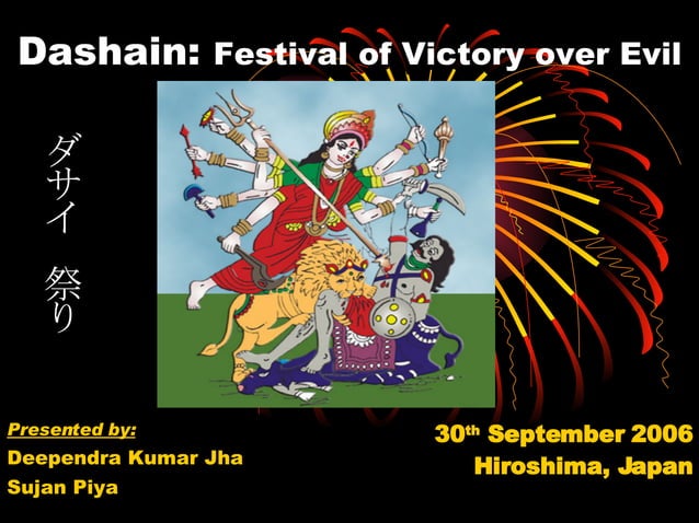 Dashain | PPT | Hinduism | Religion & Spirituality