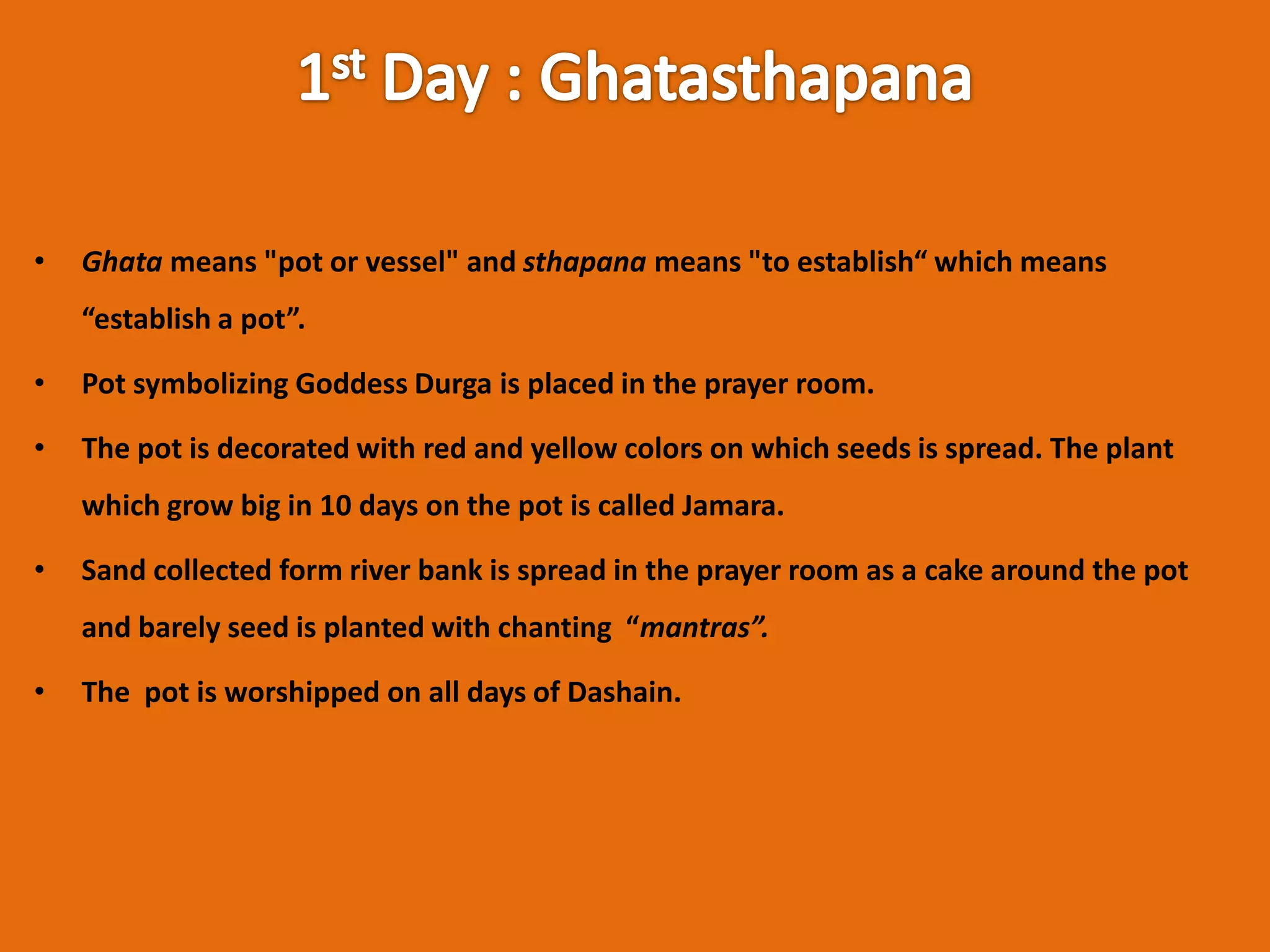 Dashain: The biggest festival of Nepal | PPTX