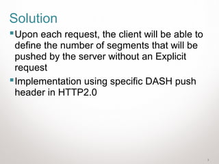 DASH and HTTP2.0 | PPT | Internet | Computing