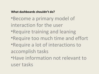 Dashboard design | PPT