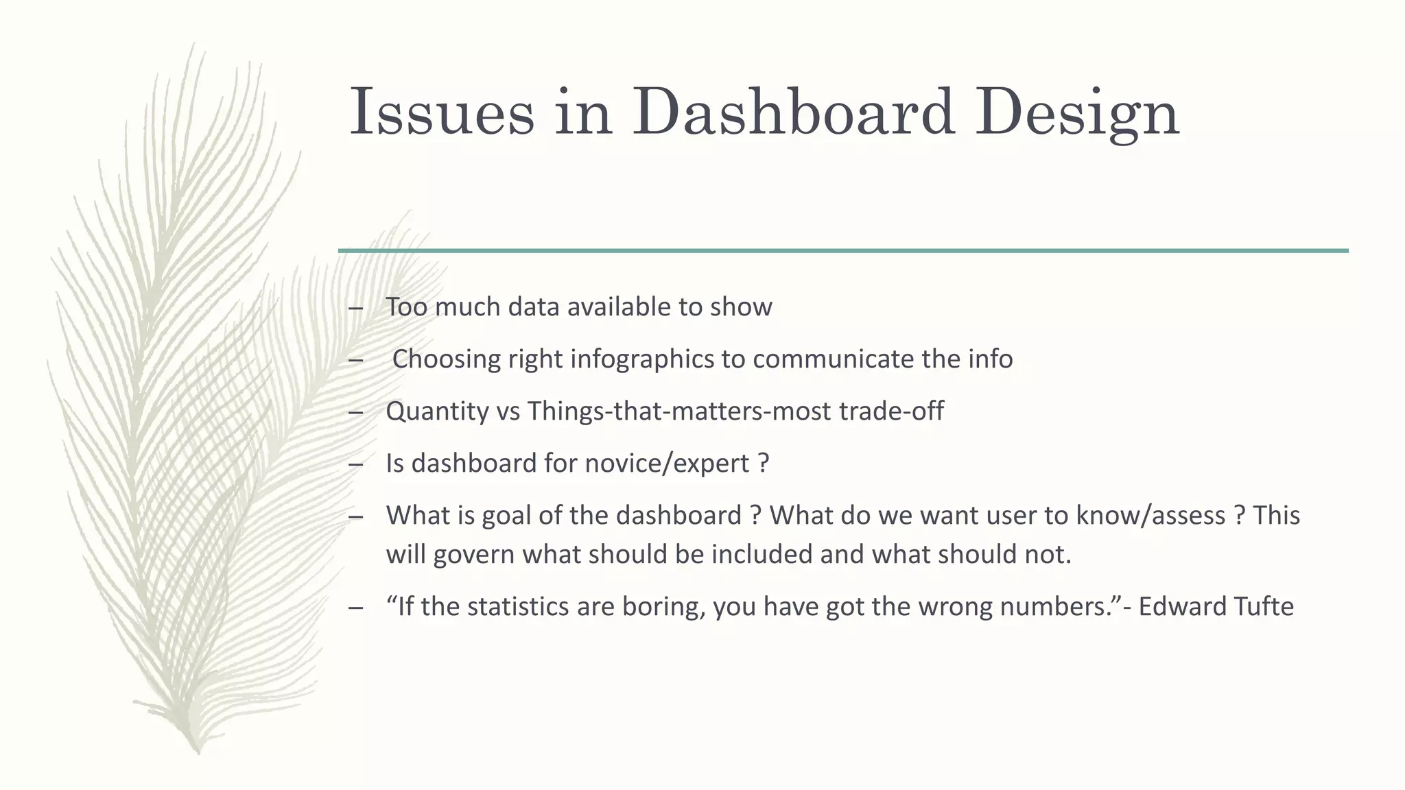 13 common mistakes in dashboard design | PPTX
