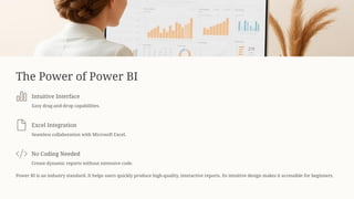 Dashboard Design Tips for Power BI Beginners | PPTX