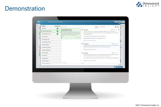 Dashboard Collaboration by Dimensional Insight | PPT