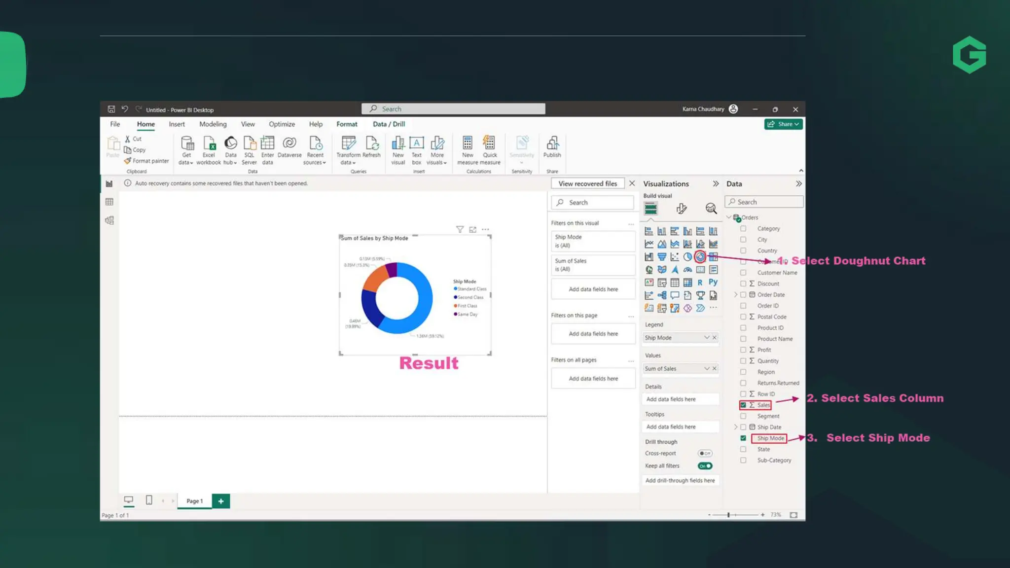 Dashboard making ppt by Power Bi and it's Interface | PPT