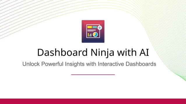 Dashboard Ninja with AI: Create Custom Odoo Dashboards | PPTX