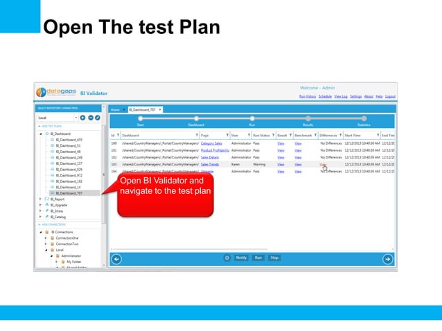 BI Validator: Regression Testing of Oracle Business Intelligence ...