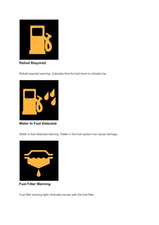 Dashboard warnings, symbols and Indicators.pdf