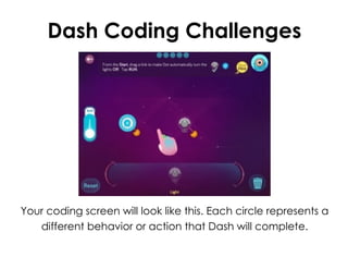 Dash Coding Challenge Cards | PDF