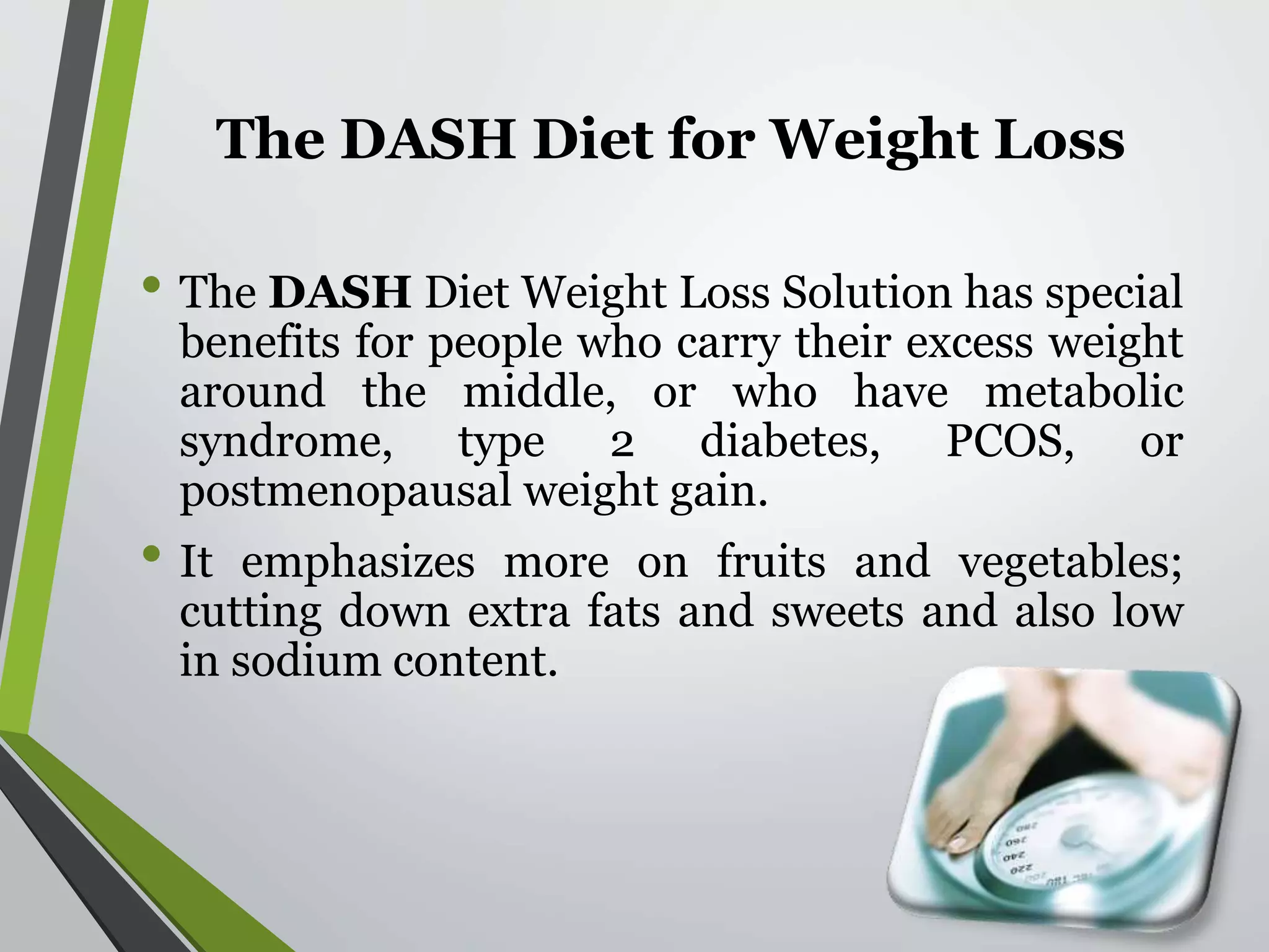 Dash diet | PPTX