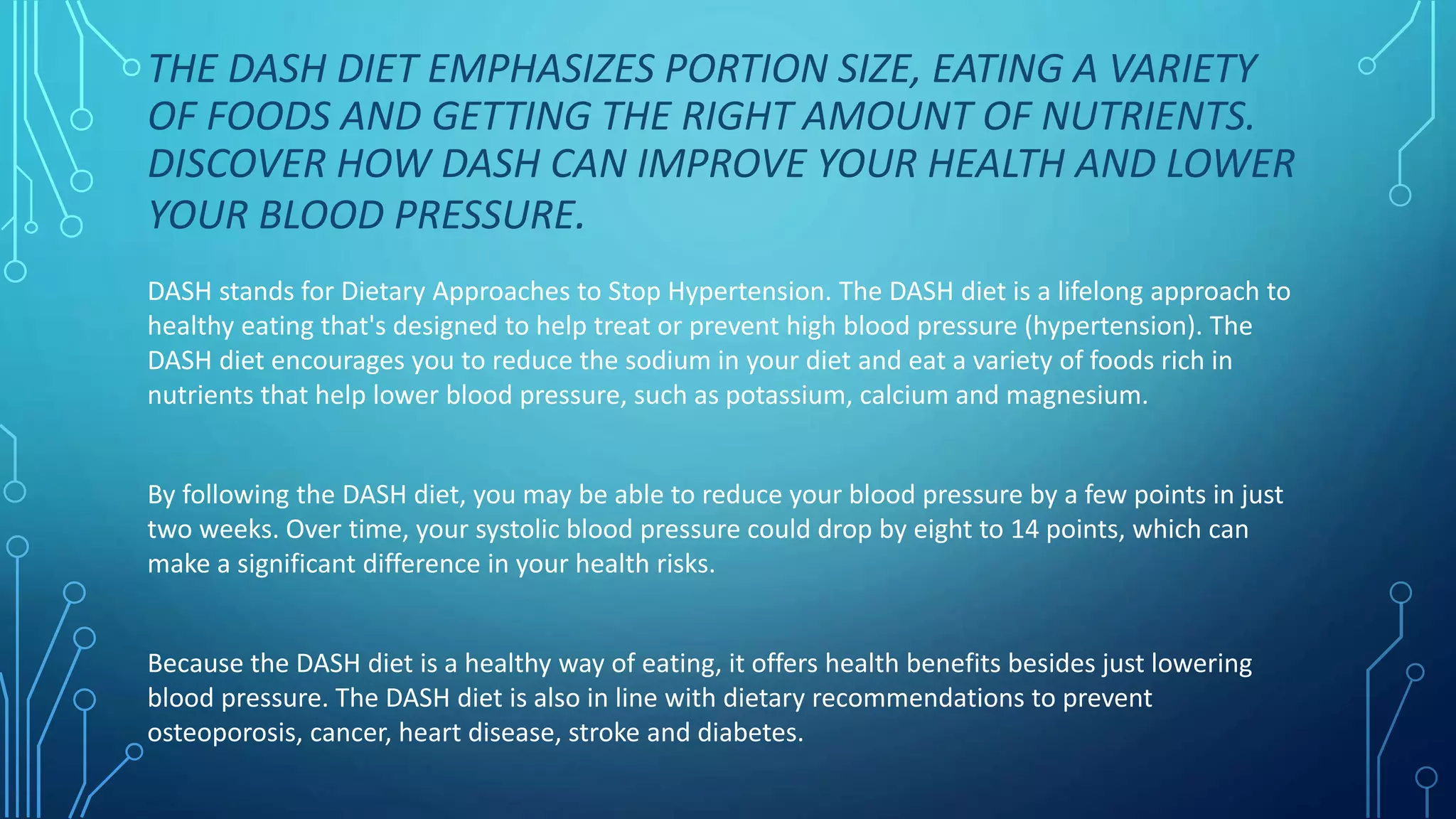 Dash Diet Ppt