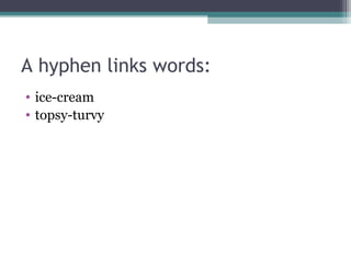 dashes_and_hyphens.ppt/english/homework. | PPT