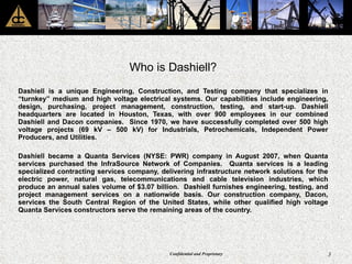 Dashiell Overview May 2009 (2) | PPT