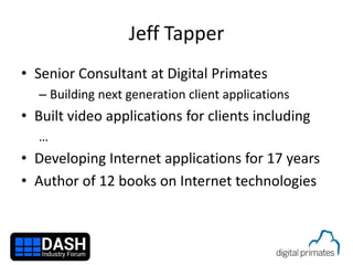 Building a Dash-264 Player | PPTX | Video Software | Computer Software ...