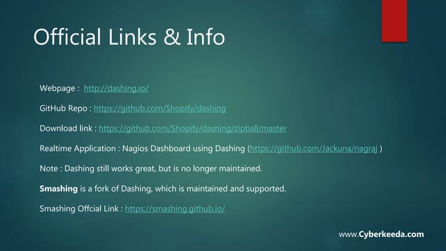 An Introduction to Dashing and Smashing | PPT