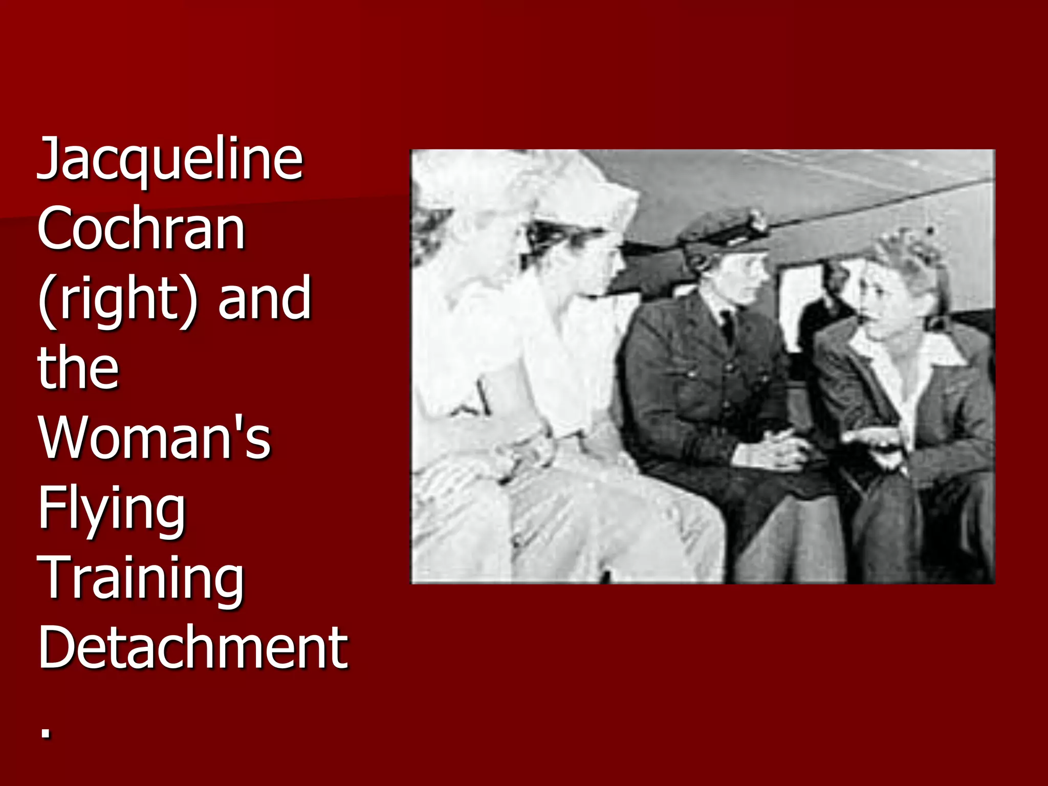 women in the military during wwII | PPTX