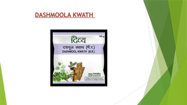 Dashmoola kwath aushadhi prayoga vigyan.pptx