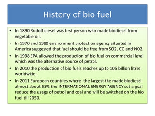 biofuels by dashrath | PPT