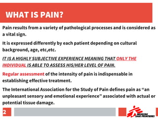 Pain management | PPT