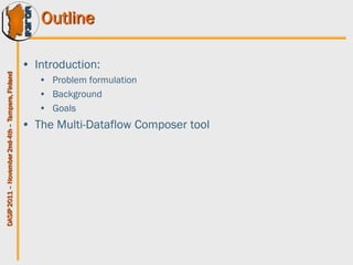 The Multi-Dataflow Composer Tool: a Runtime Reconfigurable HDL Platform Composer | PDF ...