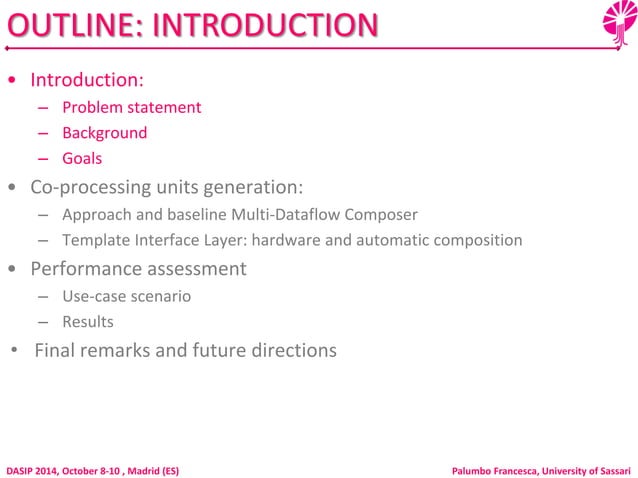 Automatic Generation of Dataflow-Based Reconfigurable Co-processing Units | PDF