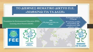 Το Διεθνές Θεματικό Δίκτυο Περιβαλλοντικής Εκπαίδευσης "Μαθαίνω για τα ...