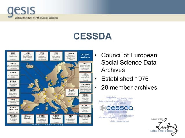 A Look at CESSDA and Data Re-use Licenses | PPT