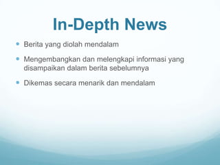 Ragam Produk Jurnalistik | PPT