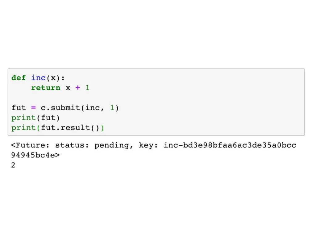Dask - Parallelism for Machine Learning with Python