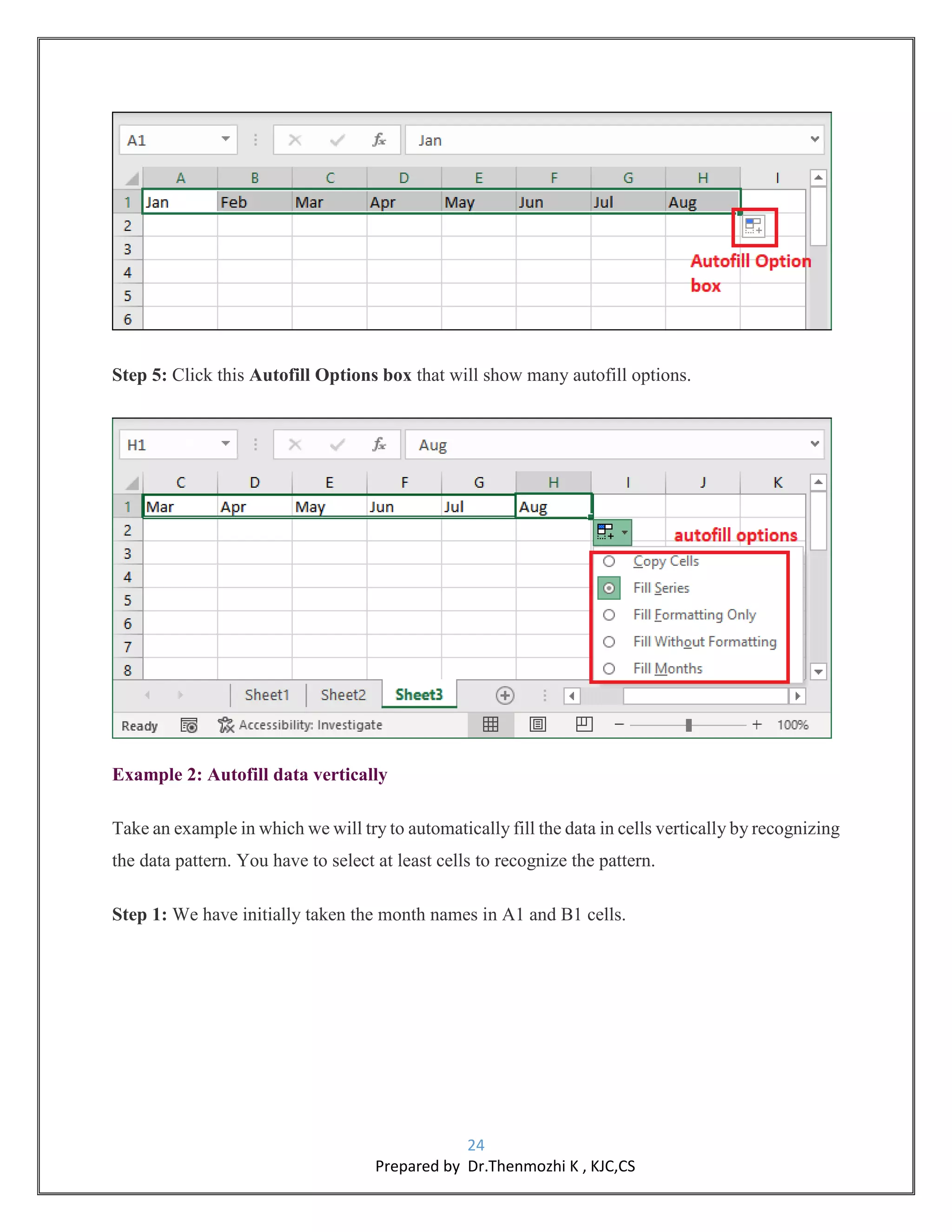 Introduction to spreadsheet | PDF