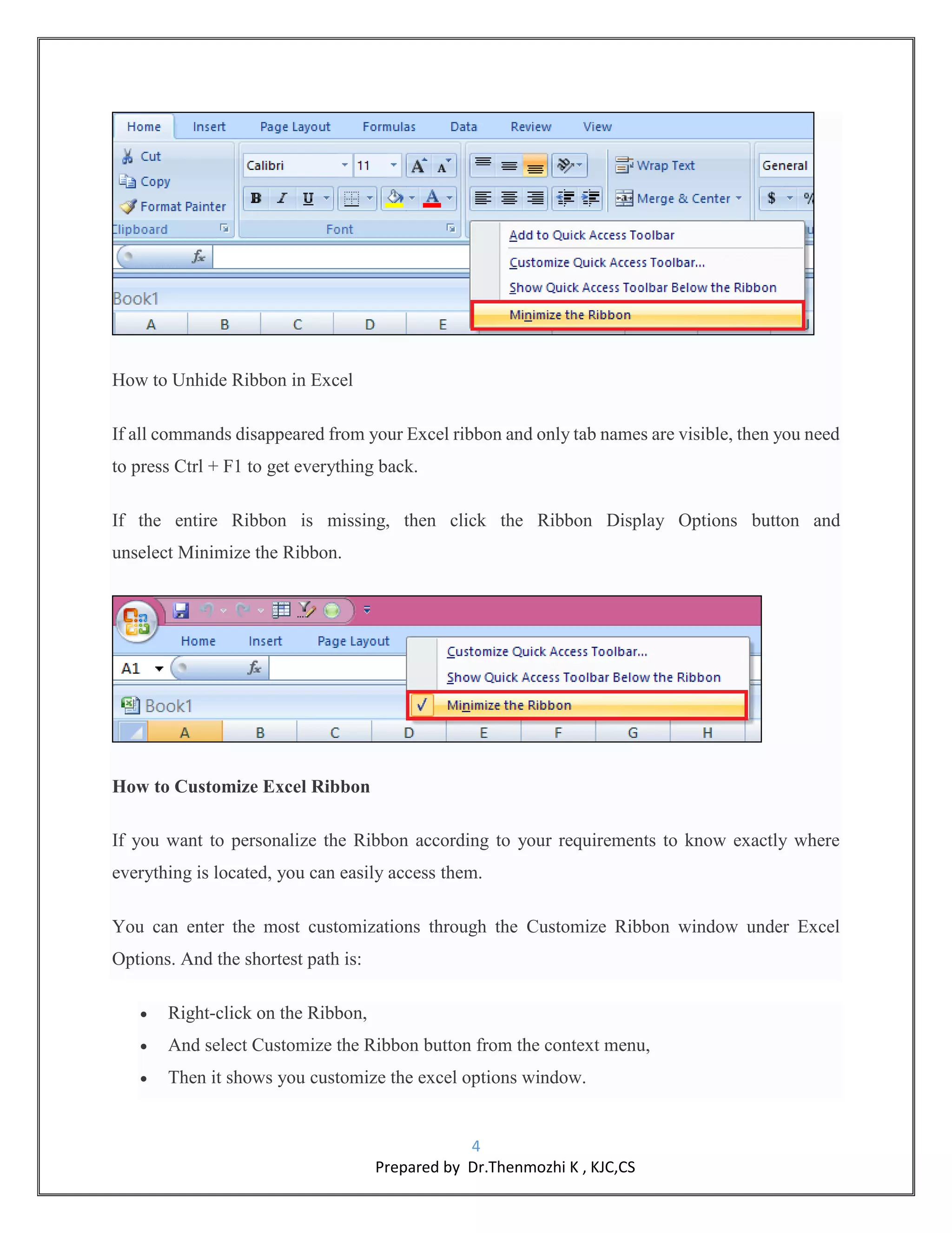 Introduction to spreadsheet | PDF