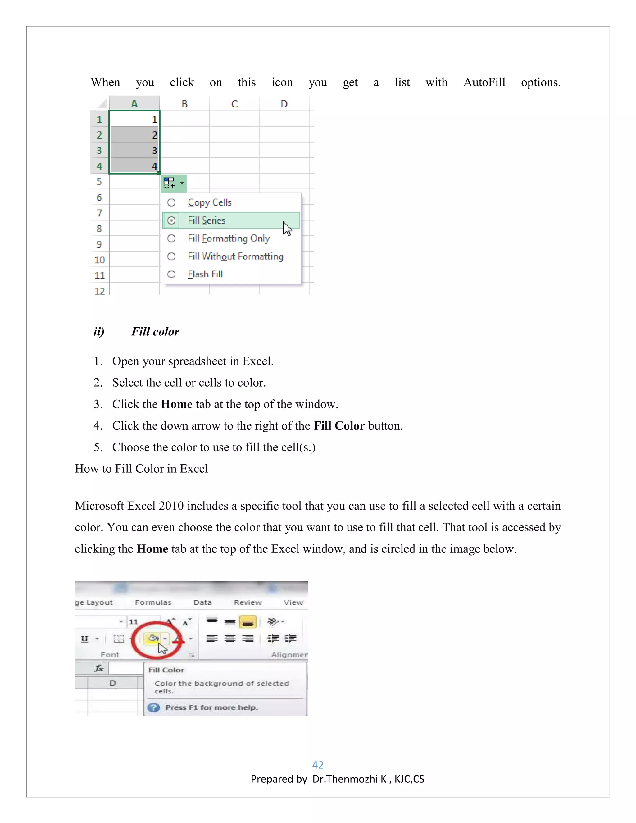 Introduction to spreadsheet | PDF