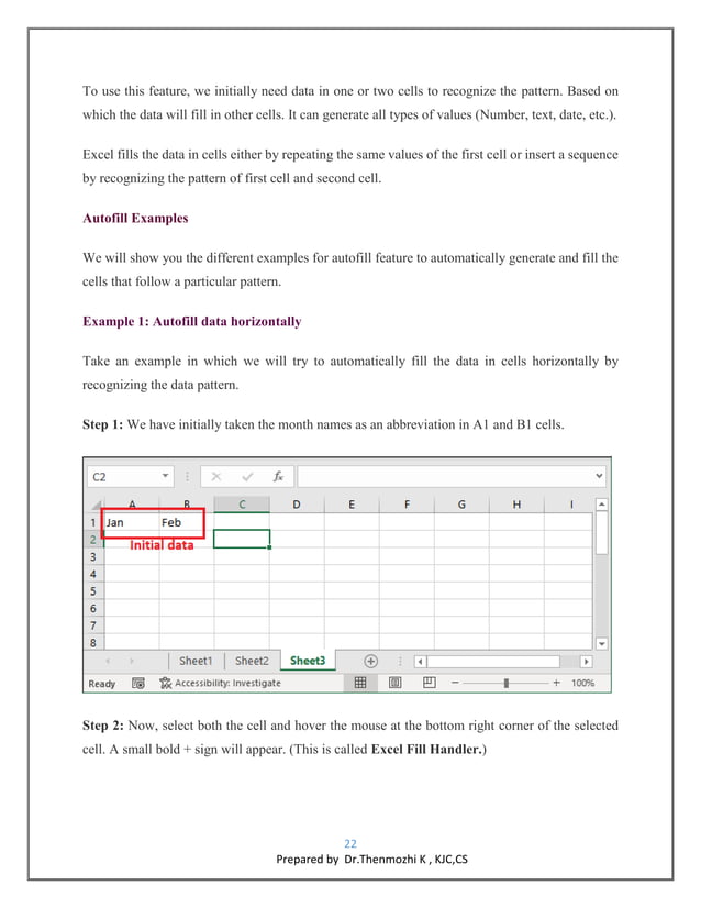 Introduction to spreadsheet | PDF